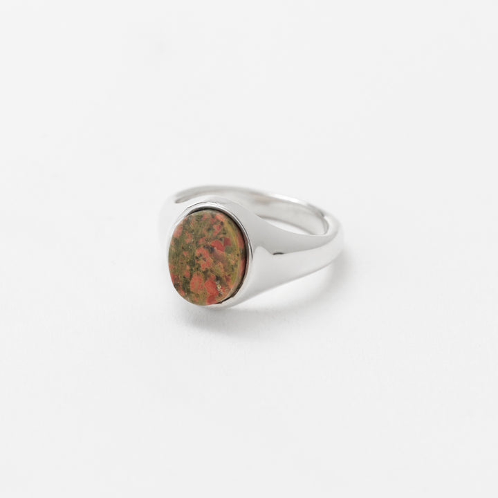 STONE SIGNET RINGS – Garden of eden jewelry