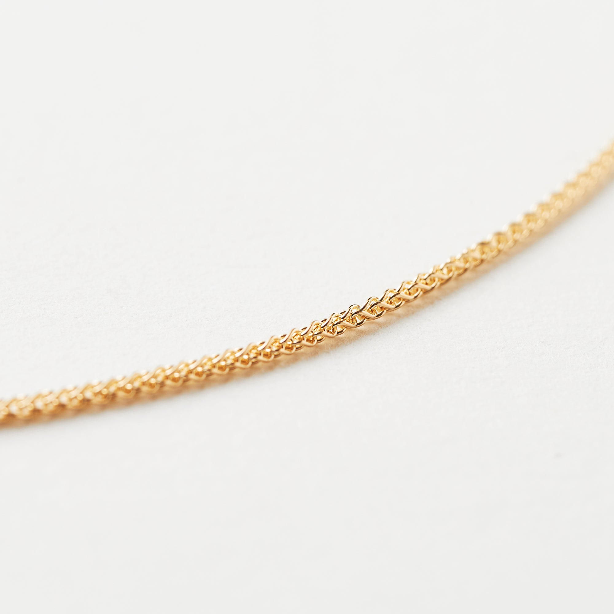 FOX TAIL CHAIN NECKLACE(40cm) – garden of eden jewelry